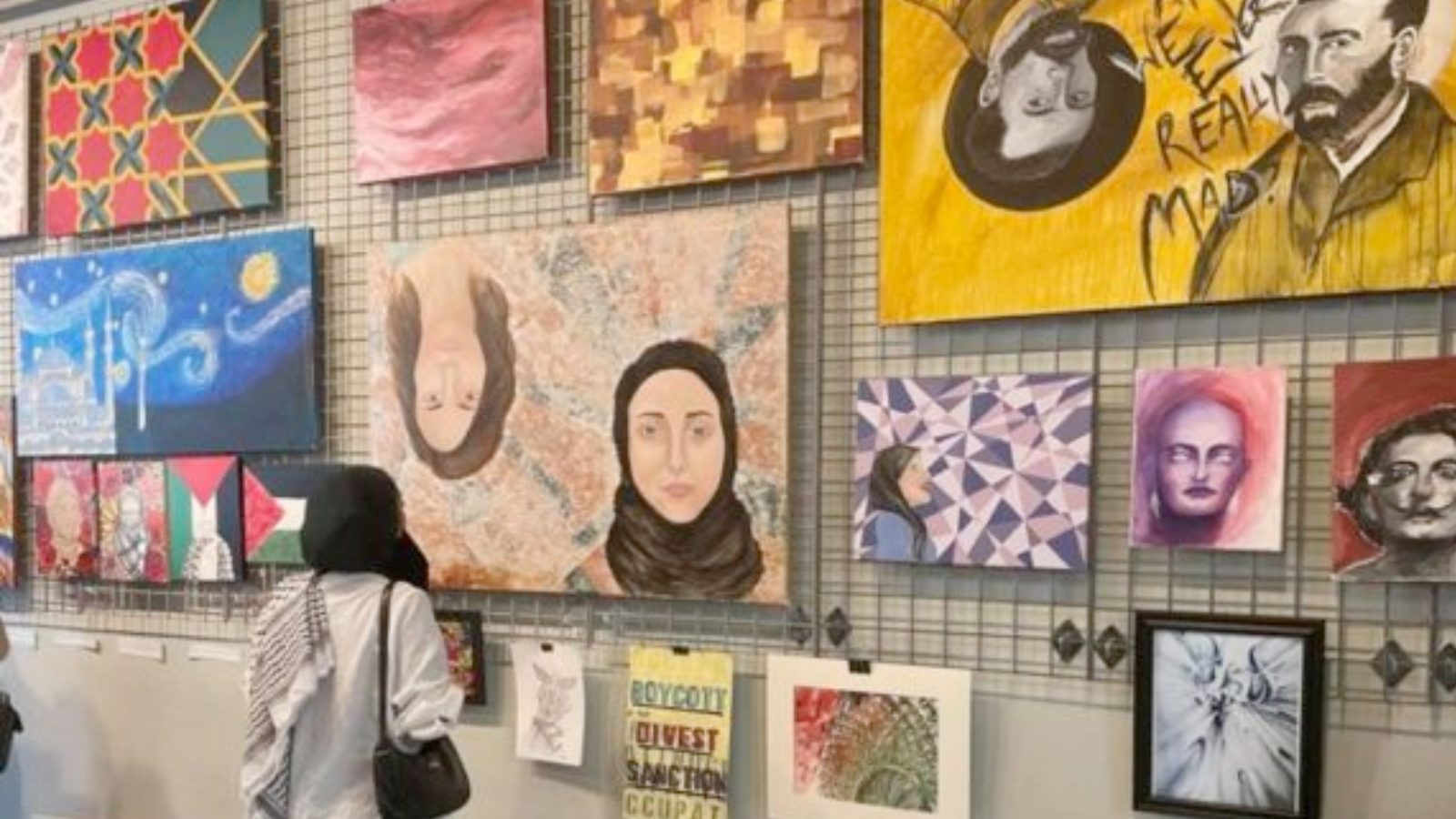 A language for exiles: A Muslim Youth Collective art show of beauty and ...