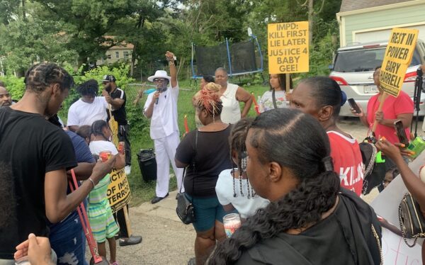 Vigil for IMPD victim Gary Harrell draws dozens, community determined ...