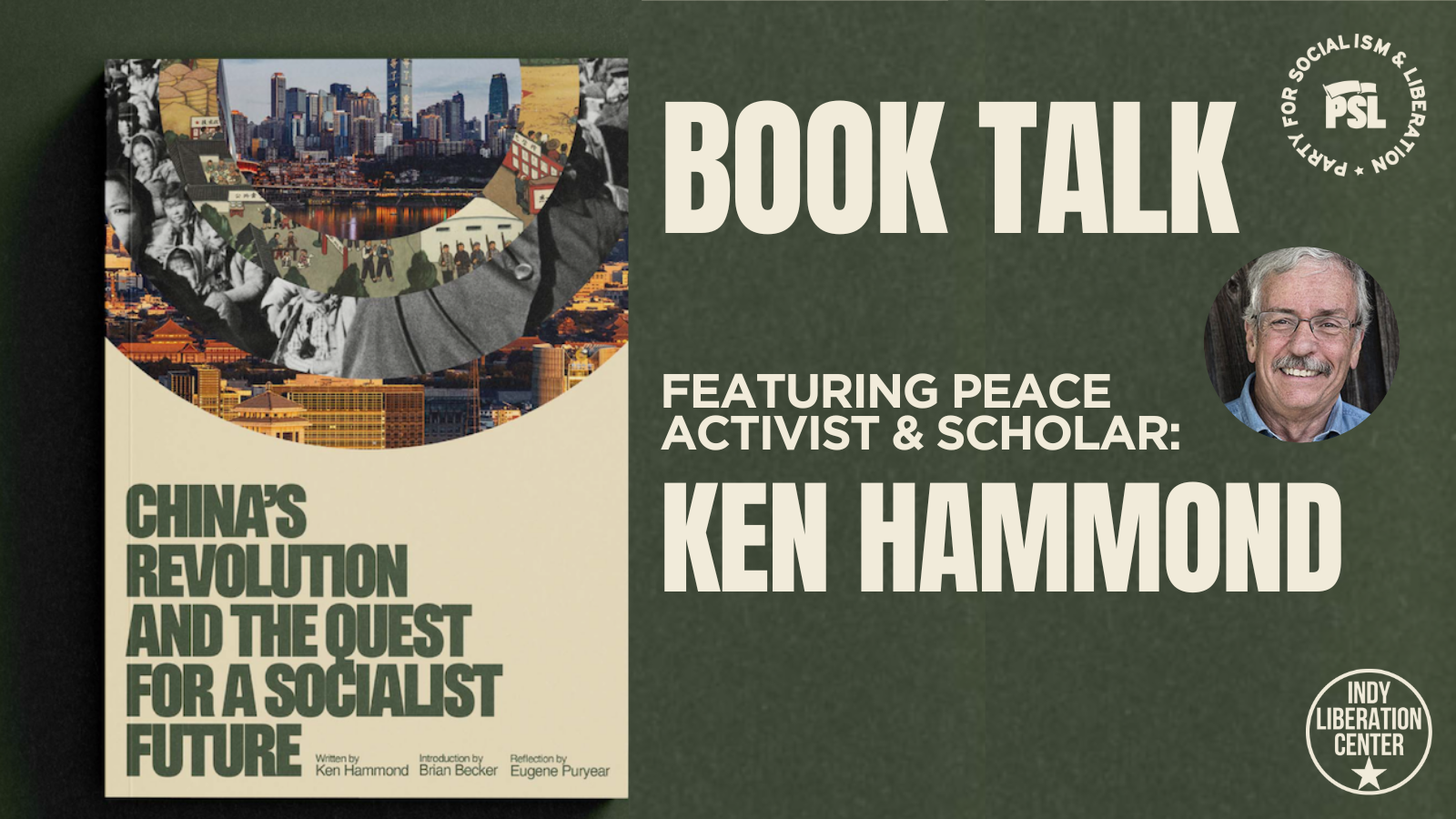 Book talk with Ken Hammond: “China’s Revolution and the Quest for a ...