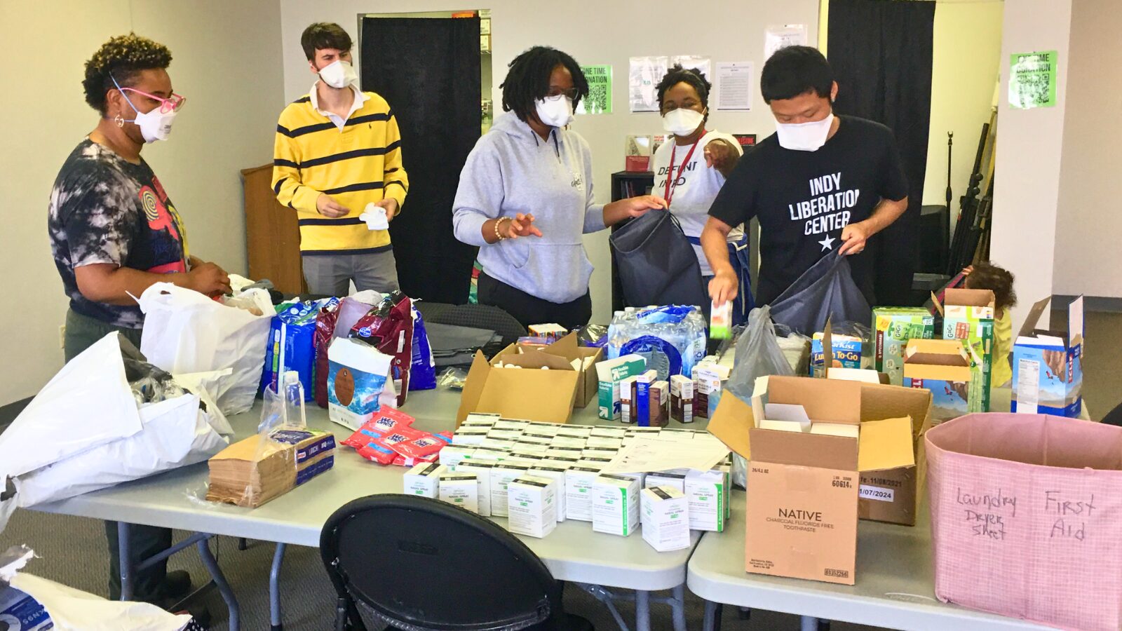 Seeds of solidarity: June Hope Package assembly – Indianapolis ...