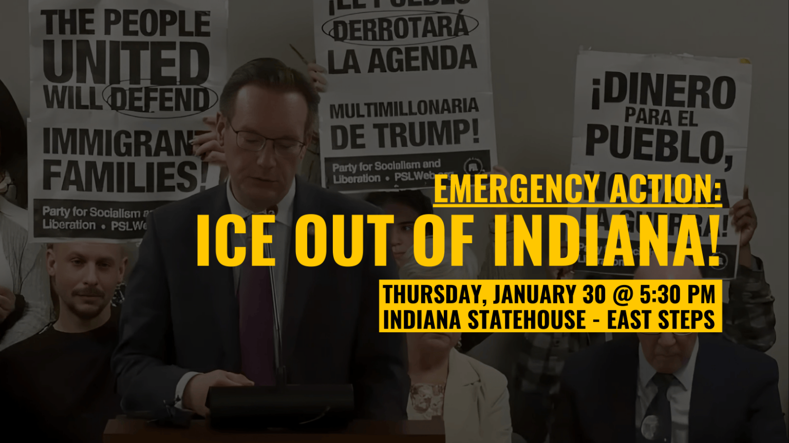 Emergency action: ICE out of Indiana! – Indianapolis Liberation Center