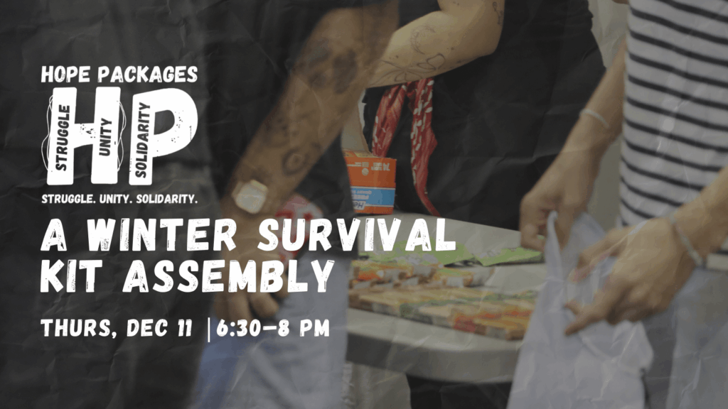 Provide warmth, demand change: A winter survival kit assembly ...