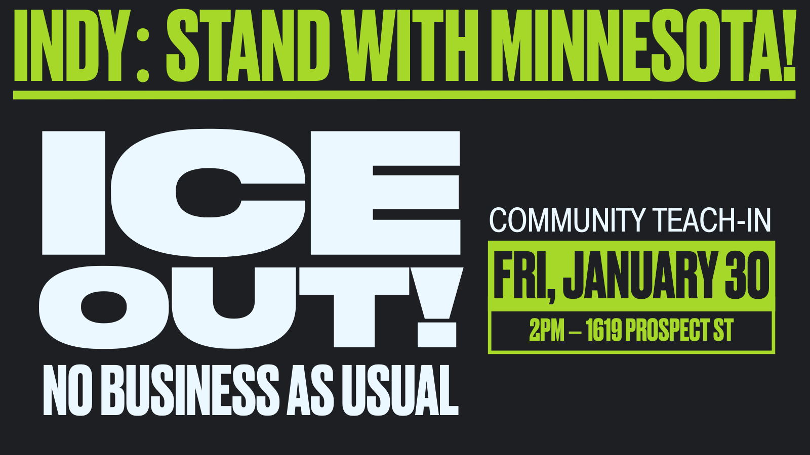 No business as usual during ICE terror: community teach-in ...